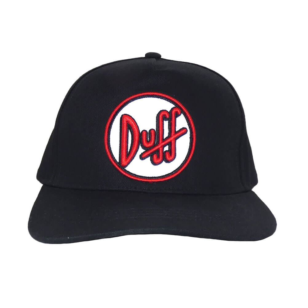The Simpsons Duff Logo Black Baseball Cap - Walmart.com
