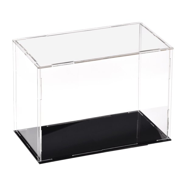 Uxcell Acrylic Clear Display Case Box Dustproof Protection Showcase ...