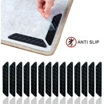 16 Pcs Non-Slip Rug Grippers, Reusable Pads for Hardwood, Tile, Carpet ...