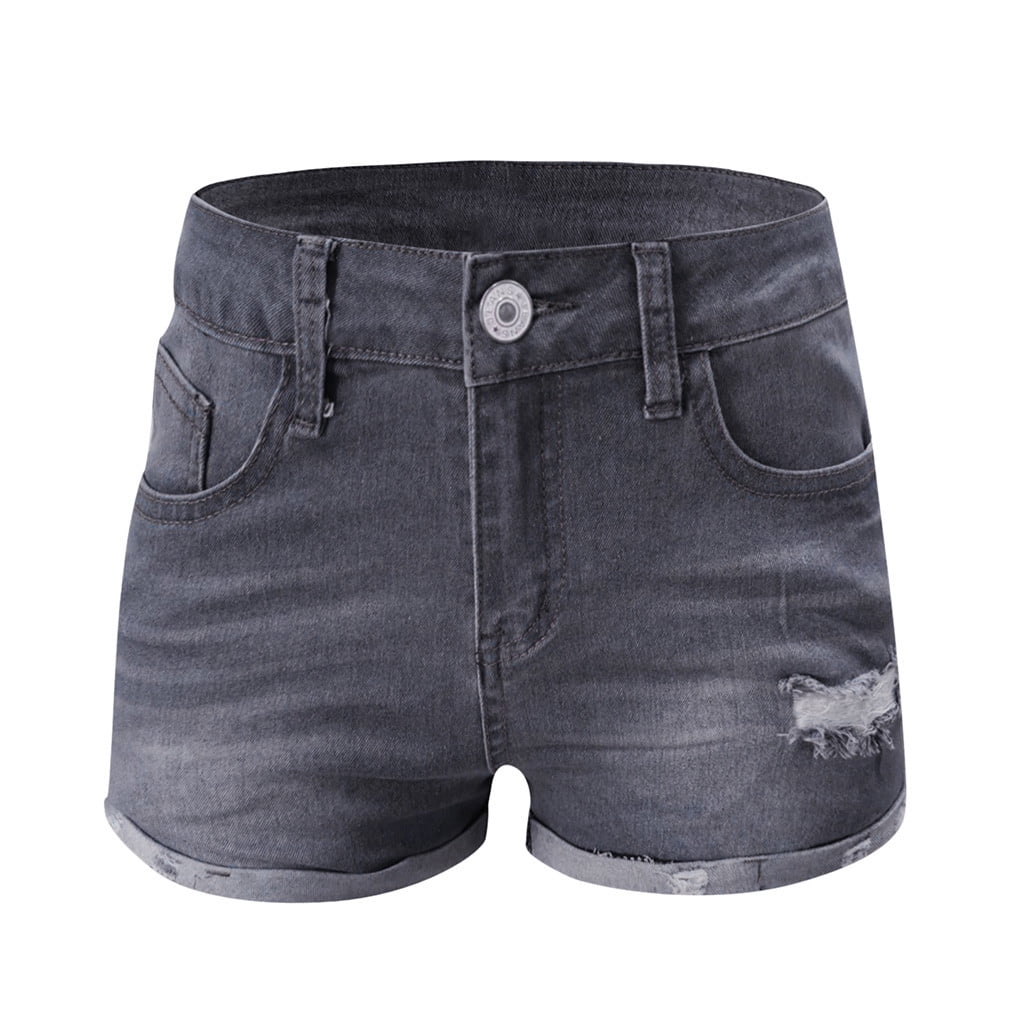 CAICJ98 Workout Shorts Womens Women's Luscious Curvy Bootcut Mid-Rise ...