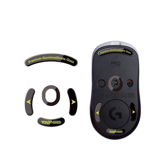 TALONGAMES Glass Mouse Feet For Logitech G PRO X Superlight 2 DEX ...