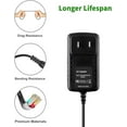 LINYAN-12V AC/DC Adapter Compatible with Yaesu Standard Horizon HX40 ...