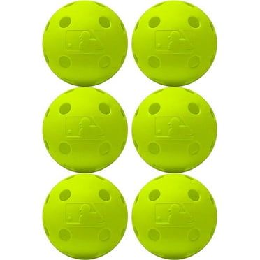 Athletic Works Set of 12 Softballs in 5-Gallon Bucket, 11-inch, Yellow ...