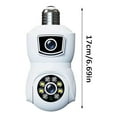 LYTiang Indoor Secure Camera Wireless WiFi Lens 4MP Full Color ...