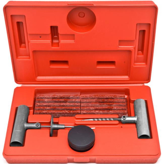 Biltek NPTC-TRK003-3F Tire Repair Tool Kit Case Plug Patching Tubeless ...