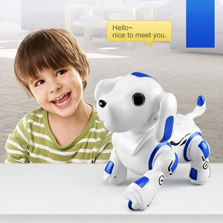 837 Wireless Remote Control Smart Animals Toy Programming Robot Dog Kid ...