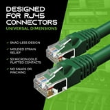 GearIT Pre-Terminated Cat 6 Ethernet Cables for Home & Office Network ...