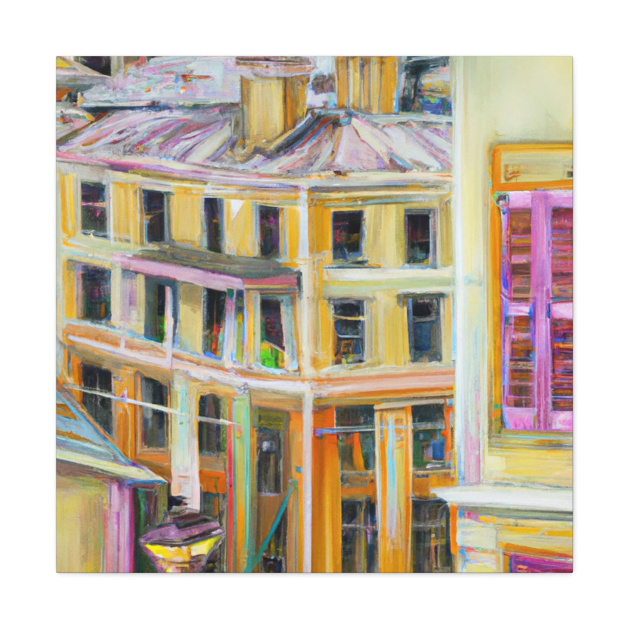 Neoclassical Fauvist Dream - Canvas - Walmart.com