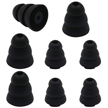 ALXCD Triple Ear Tip with 2mm Hole for Etymotic Shure Klipsch Westone ...