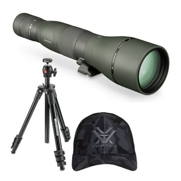 Vortex Razor HD 27-60x85 Spotting Scope with Tripod Bundle - Angled ...