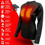 ActionHeat Women's 5V Battery Heated Base Layer Shirt - Walmart.com