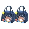 backpack lunch box for men kids bag cute vans 2pcs bento cartoon ...