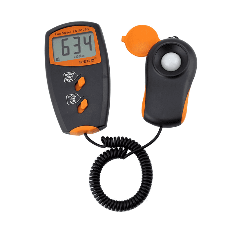 Luxómetro digital Luxómetro digital 100000 lux Luminómetro LX1010B ...