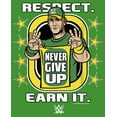 WWE Boy's John Cena Respect Earn It Graphic Tee, Kelly Green, Small ...