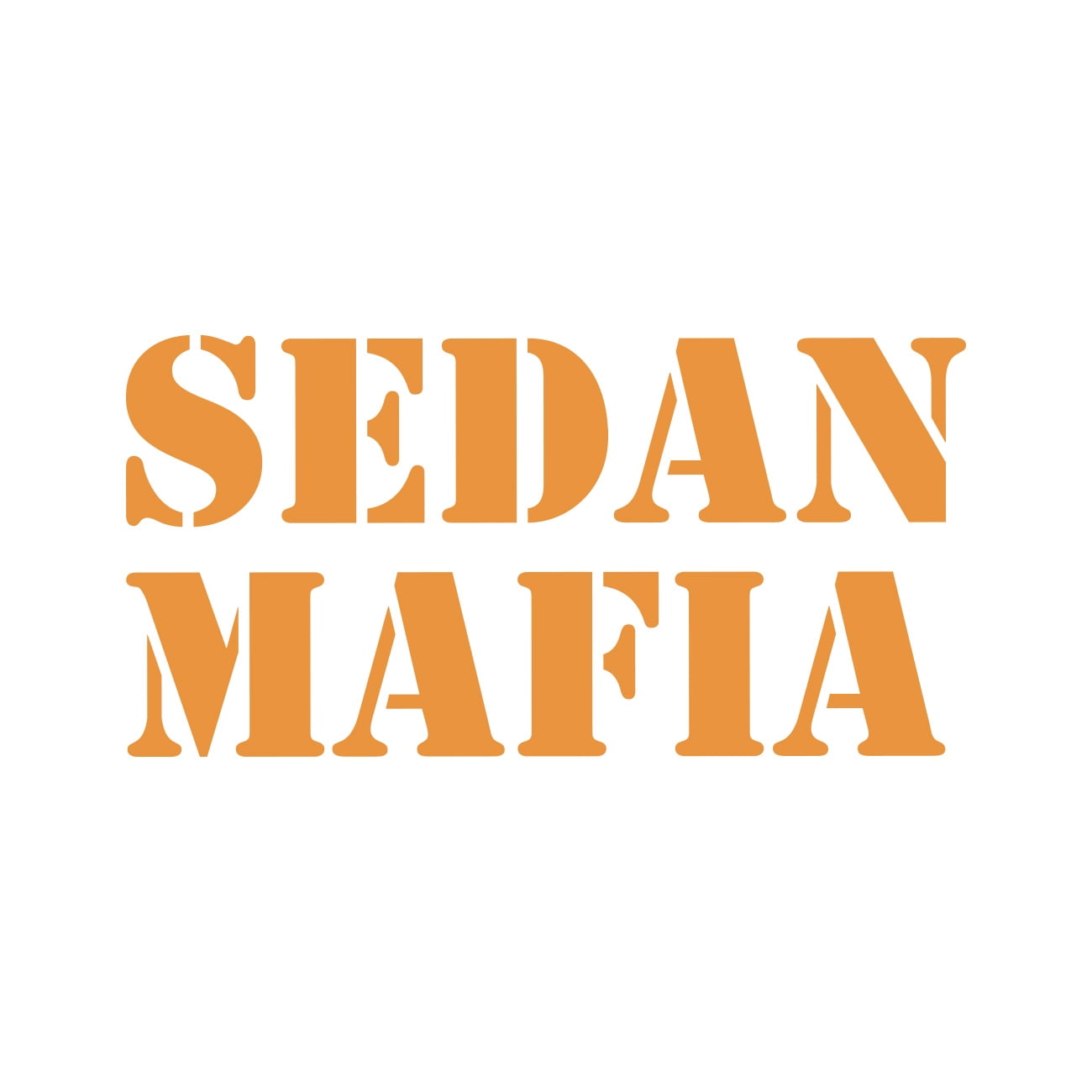 Sedan Mafia Sticker Decal Die Cut - Self Adhesive Vinyl - Weatherproof ...