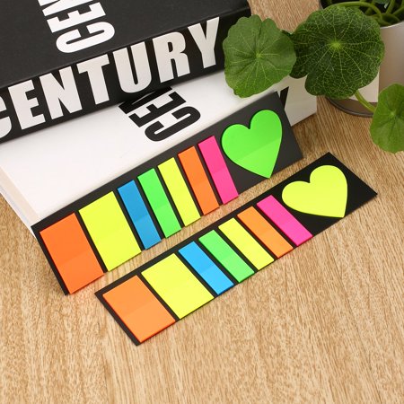 PVC Sticky Notes Portable Page Markers Different Shapes Indicate Tabs ...