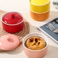 Miniature Covered Porcelain Ramekin Oven Safe Pottery Bowl For Daily ...