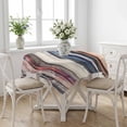 Abstract Rustic Striped Texture Table Cloth 54x54in, Waterproof Square ...