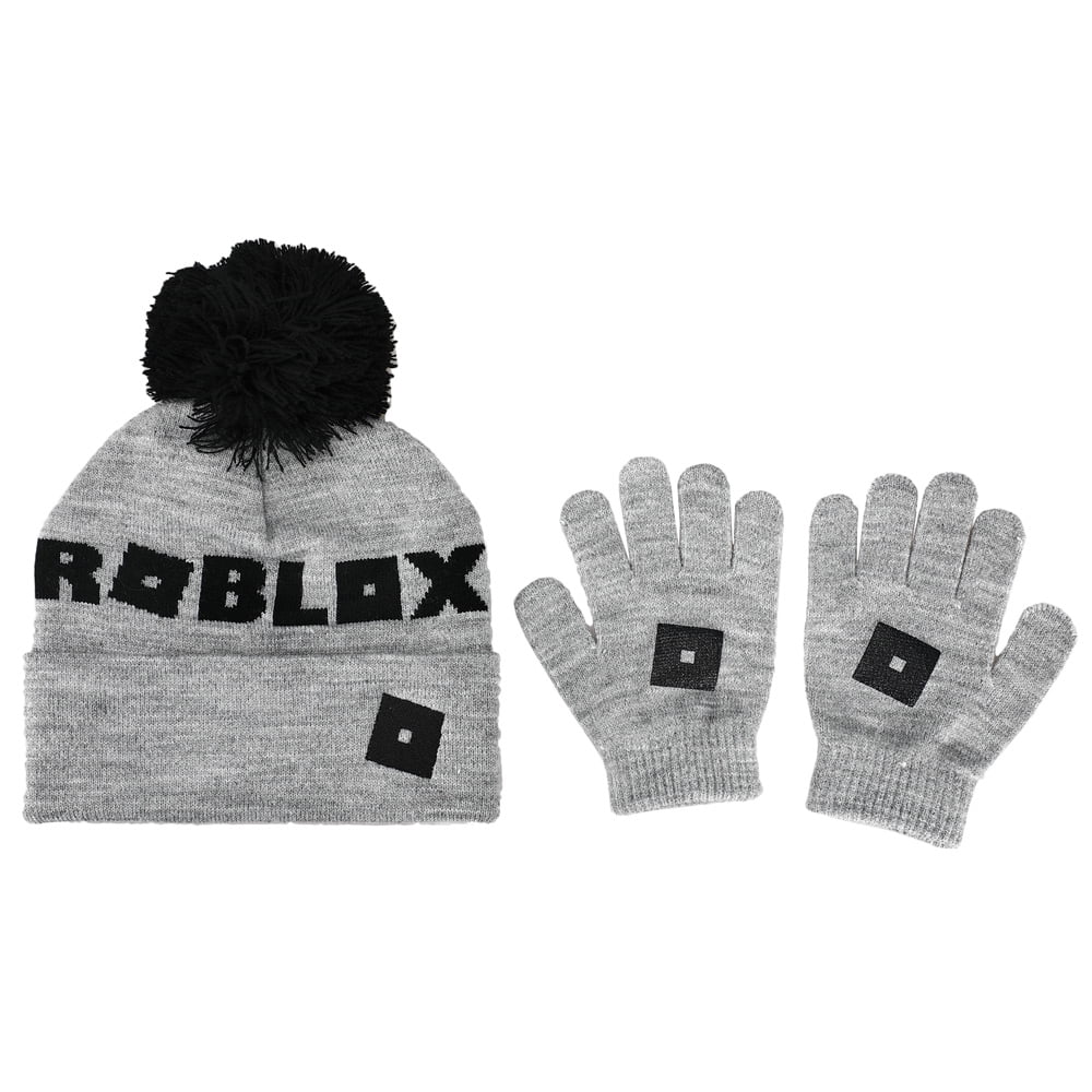 Roblox Knit Cuff Hat and Glove Set OSFA - Walmart.com