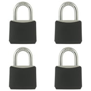 Walmart Mini Brass Padlocks, Set of 6, Small Security Locks with Keys ...