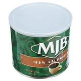 MJB 100% Colombian Ground Coffee 23 oz Can, Arabica Medium Roast ...