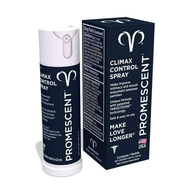 Promescent Delay Spray For Men Climax Control To Last Longer 2 6 Ml