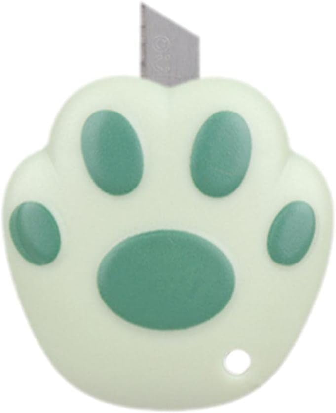 Mini Box Cutter Cat Paw Shaped Utility Knives Retractable Letter Opener ...