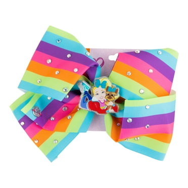 JoJo Siwa Shiny Turquoise Glitter Hair Bow - Walmart.com