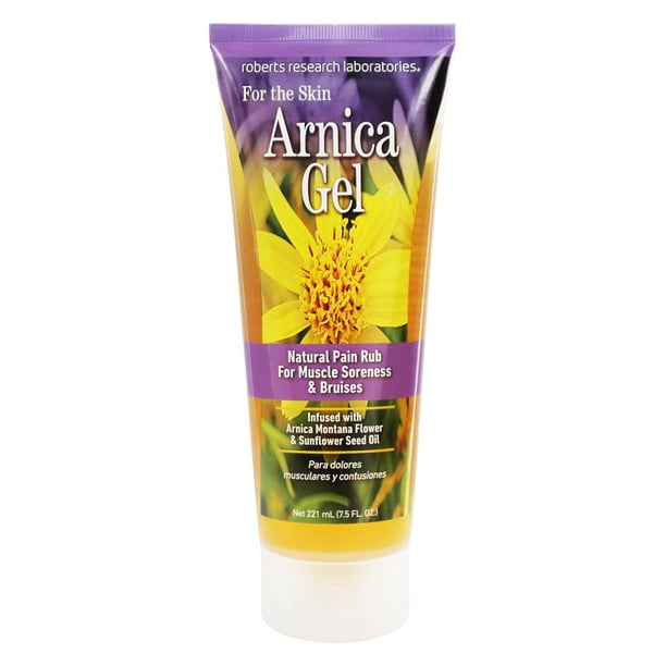 Roberts Research Laboratories - Arnica Gel Natural Soothing Muscle Rub ...