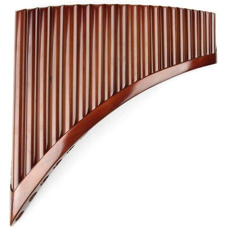 20 Pipes E Key Natural Bamboo Pan Flute Chinese Traditional Musical ...