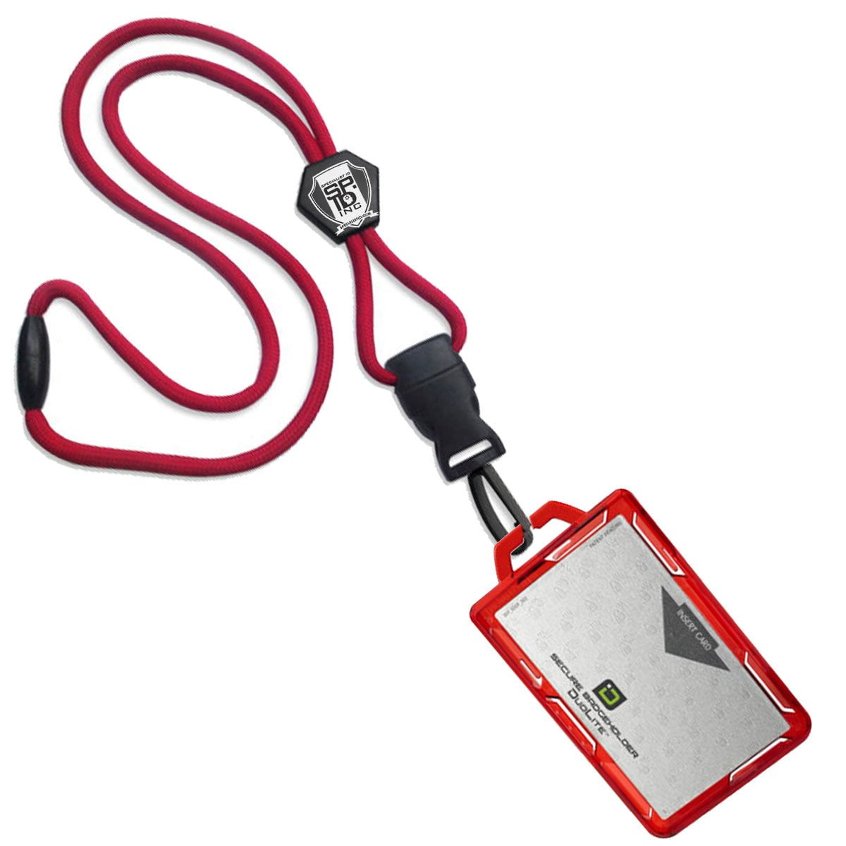 Specialist ID Heavy Duty Lanyard and Identity Stronghold 2-Card RFID ...