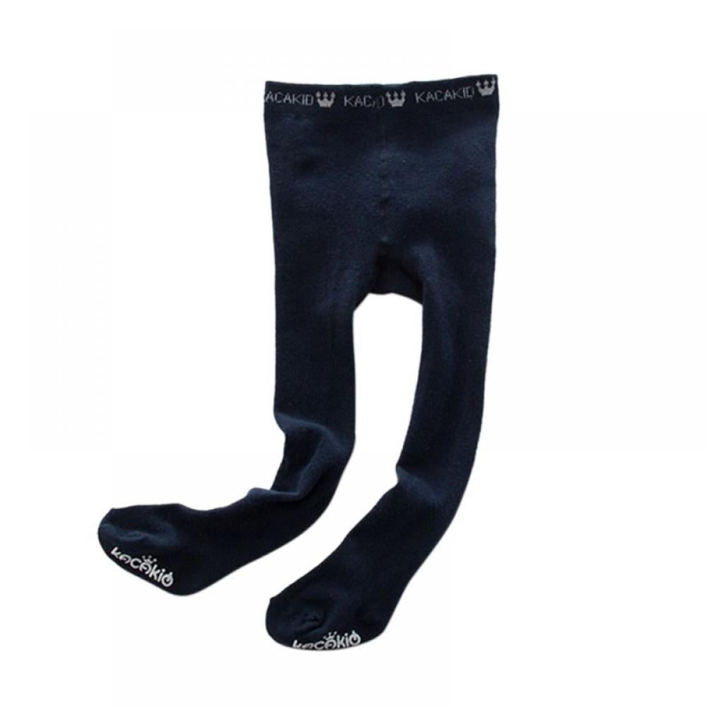 Little Girl Ruffle Bottom Cotton Tights 0-4T - Walmart.com