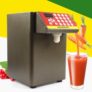 WUZSTAR 110V 8L Automatic Fructose Dispenser Syrup Dispenser Machine ...