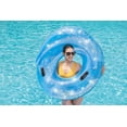 Bluescape 46" Blue Glitter Dream Pool Ring Float, Adult Unisex ...