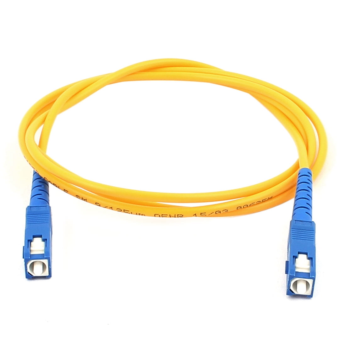 1M Single-mode Fibre Jumper Wire SC-SC Optical Fiber Patch Cable Cord ... 1M Single-mode Fibre Jumper Wire SC-SC Optical Fiber Patch Cable Cord ...