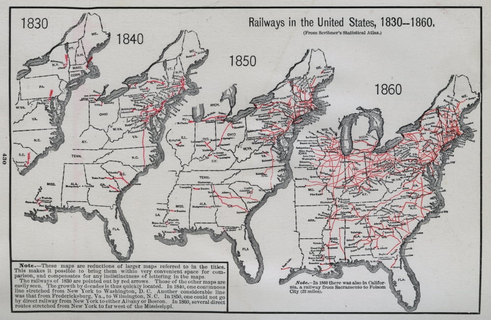 Railroads Industrial Revolution United States