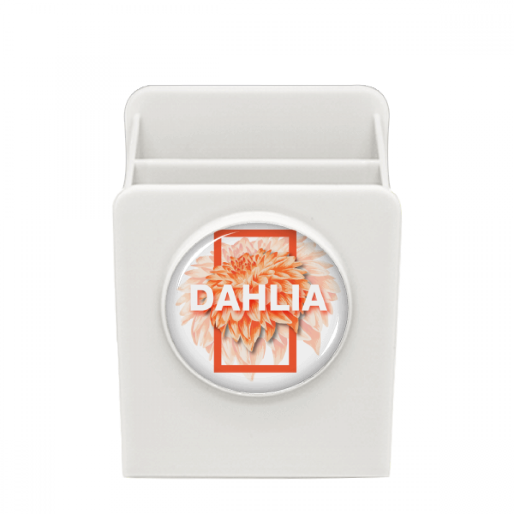 Dahlia Box Flower Shape Art Deco Fashion Desk Pencil Holder Cup Pen ...