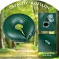 4 Green 10 Gallon Drip Irrigation Kit Tree Watering Ring Bag - Walmart.com
