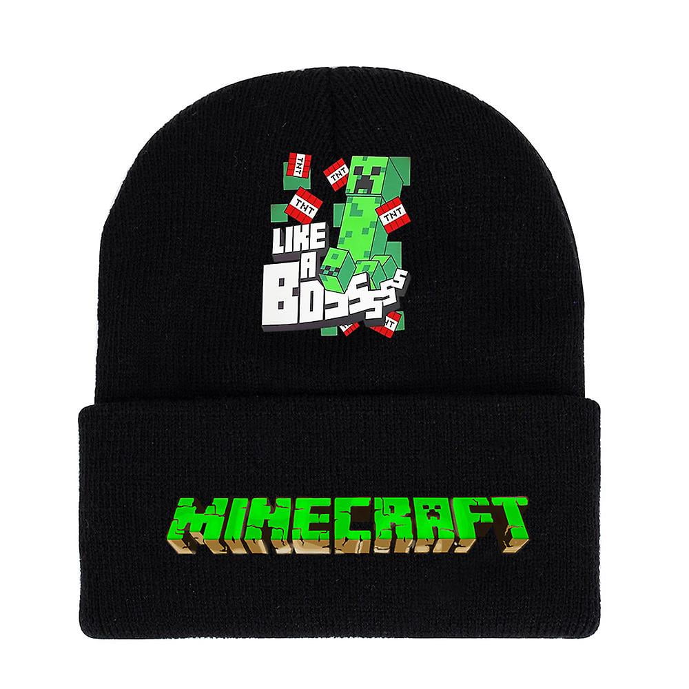 Click here for Wlbxh Minecraft Game Printed Beanie Knitted Hat Ki... prices