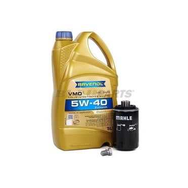 Lucas 10683 SAE 10W40/AC Delco PF1218 Hot Rod Oil Change Kit, 5Q ...