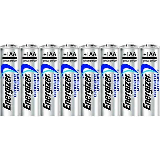 Energizer Ultimate Lithium Aa Batteries 8 Pack In Economical Bulk