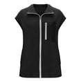 Aellinatey Womens Fleece Jackets Vest Sleeveless Fuzzy Zipper Oversized ...