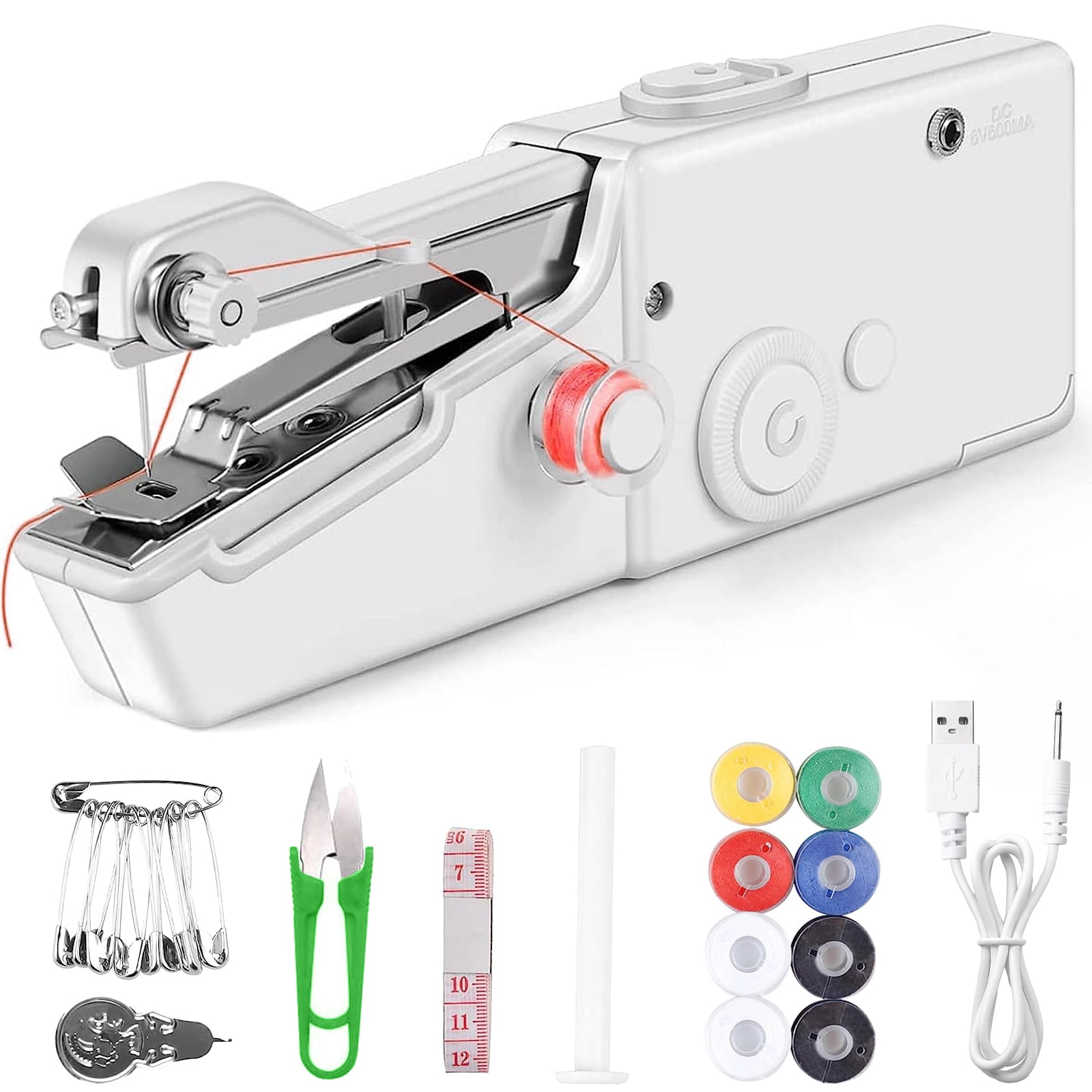 Handheld Sewing Machine, Electric Portable Sewing Machine Mini Fast ...