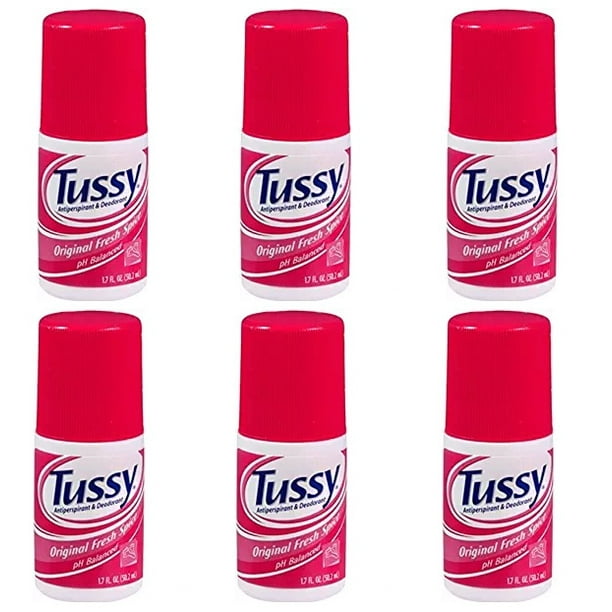 Tussy Roll-on Original 1.7 oz (6 Pack) - Walmart.com - Walmart.com
