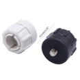 1/4 Screw to 17mm Head Interface Joint Adapter Plastic for DVCamera Car ...