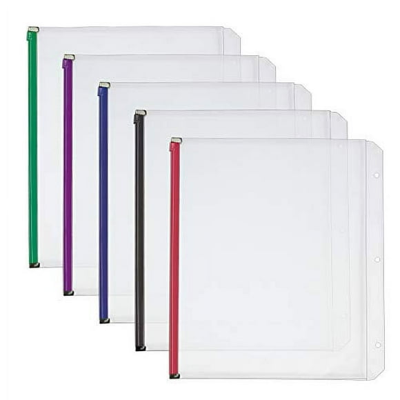 Zippered Binder Pockets