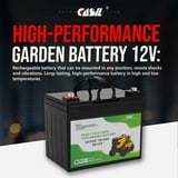 Casil U1 Riding Lawn Mower Battery 12V 350CCA - Ideal Lawn Tractor ...