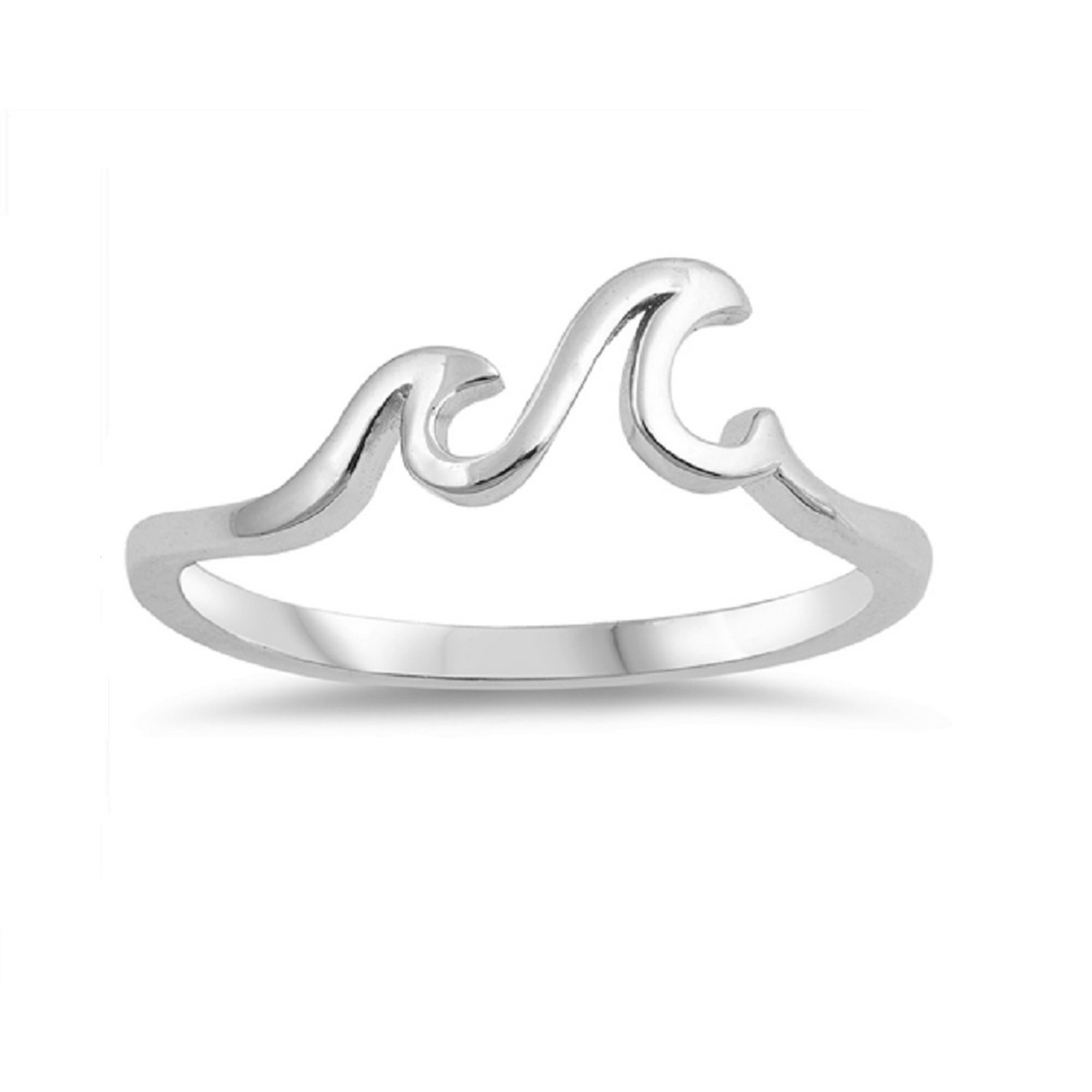 Pure Rhodium Ring