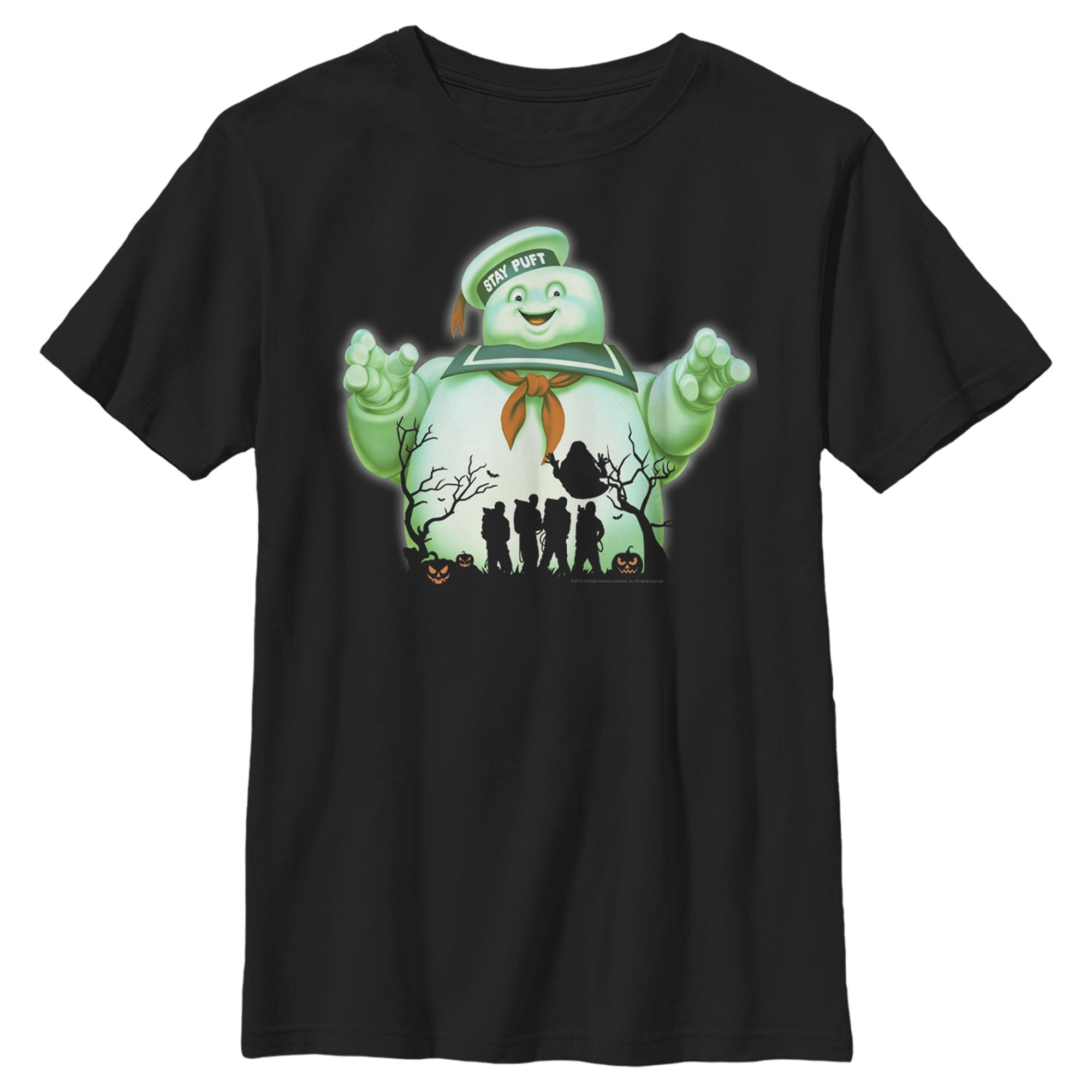 Ghostbusters - Boy's Ghostbusters Halloween Stay Puft Marshmallow Man T ...