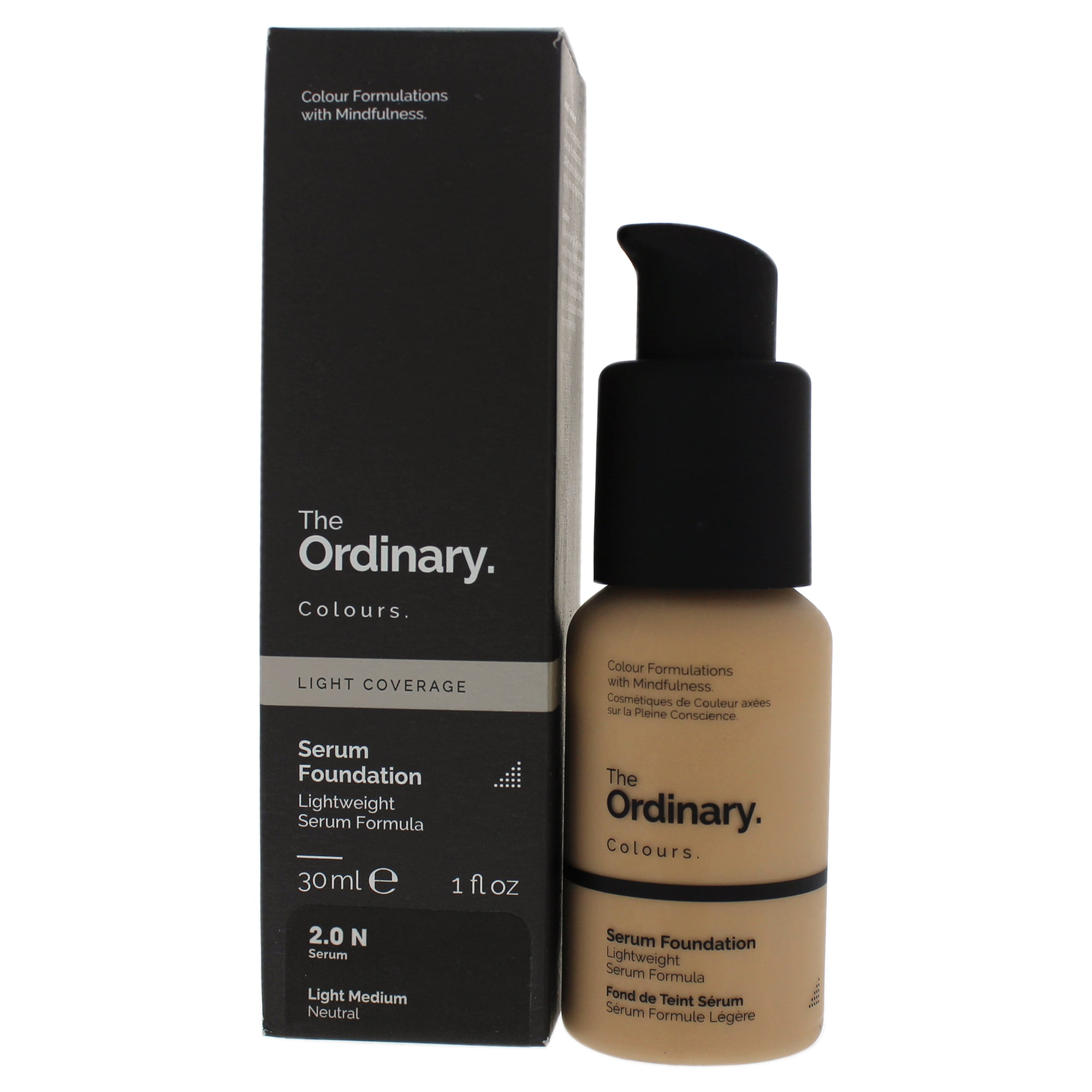 Fundación The Ordinary The Ordinary Light Coverage Serum Foundation - 2 ...